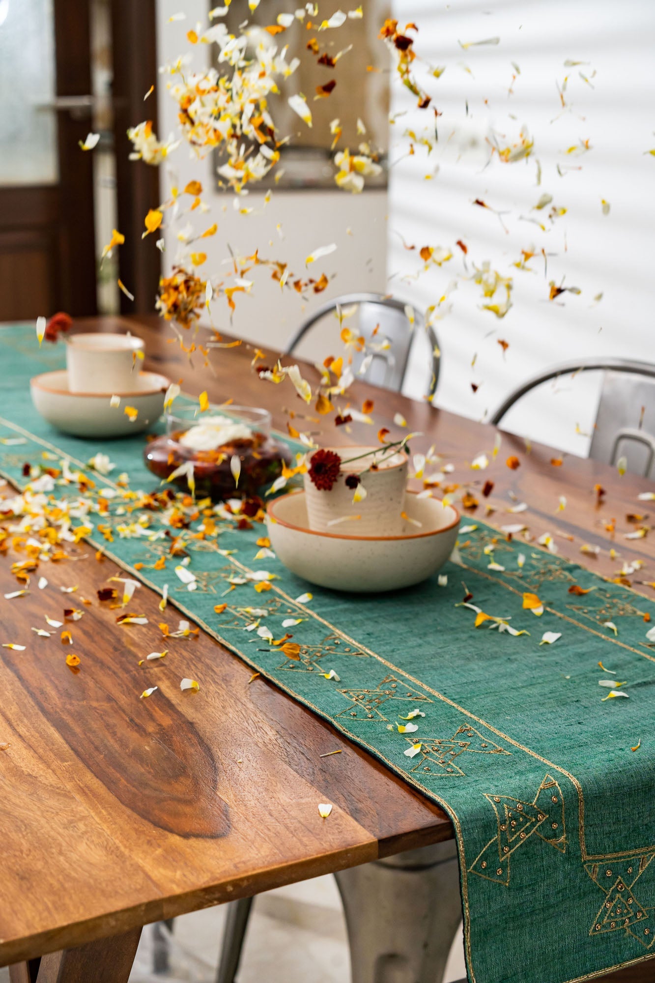 Buy Designer Festive Dining Table Runners Online - Veaves