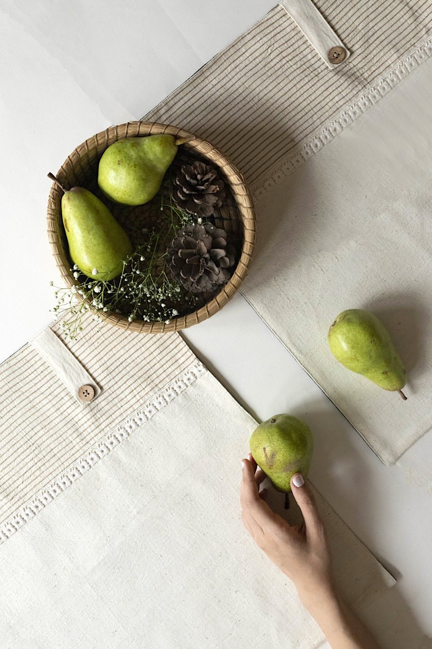 Buy Handmade Samar Table Mats With Cutlery Pocket - Set Of 8 Pcs Online